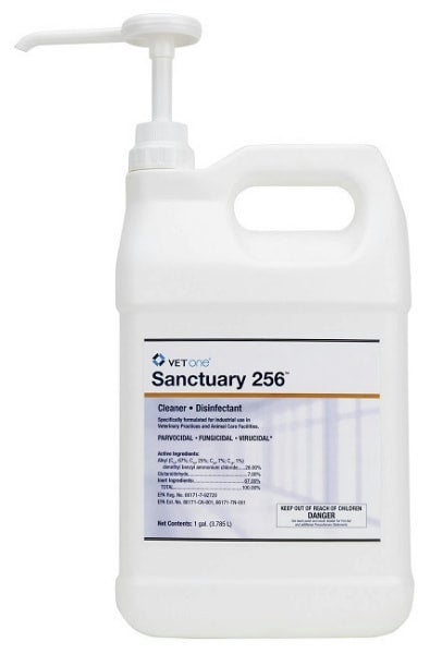 Sanctuary 256 Cleaner and Disinfectant, 1 Gallon , Vetone 500202 ...